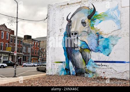 Mural by Mauro Carrera at 2nd and Poplar Streets, Northern Liberties ...