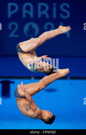 Paris, France, 8 August, 2024. Osmar Olvera Ibarra of Team Mexico ...