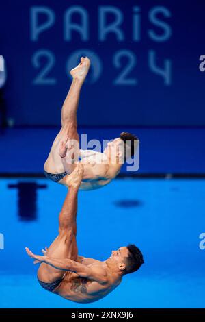 Paris, France, 8 August, 2024. Osmar Olvera Ibarra of Team Mexico ...