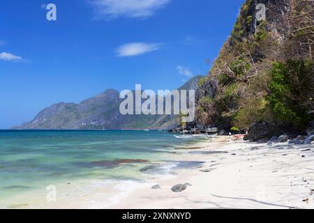 Ipil Beach 2, El Nido, Bacuit Bay, Palawan, Philippines, Southeast Asia ...