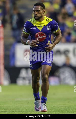 Warrington Wolves' Rodrick Tai during the Betfred Super League match at ...