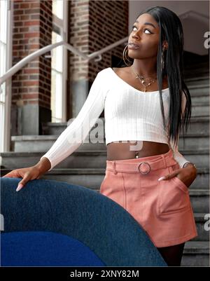 Model Shooting Sefora Stock Photo - Alamy