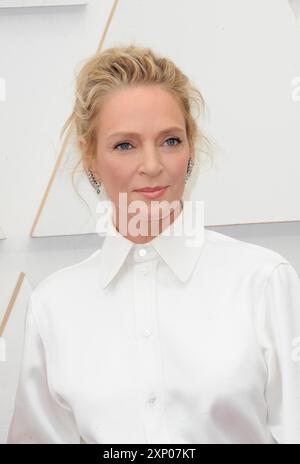 Uma Thurman at the 94th Annual Academy Awards held at the Dolby Theatre ...