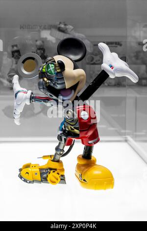 Mickey Mouse half robot Stock Photo - Alamy