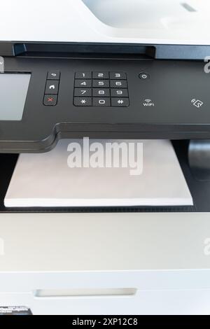 Multi function laser printer paper tray Stock Photo - Alamy