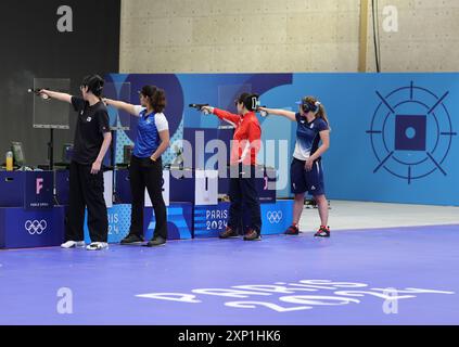 Chateauroux, France. 3rd Aug, 2024. Gold medalist Yang Jiin of South ...