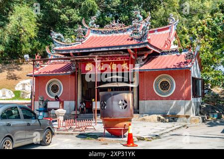 The Thai Pak Koong Temple in Tanjing Tokong, Penang, Malaysia Stock ...