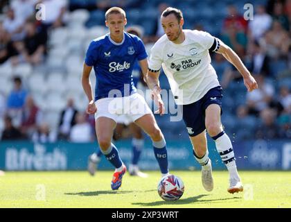 Preston North End's Harrison Armstrong scores his sides first goal ...