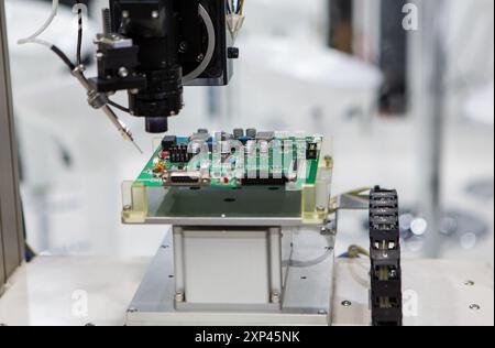 Production of automated robot for print circuit board (PCB) assembly ...