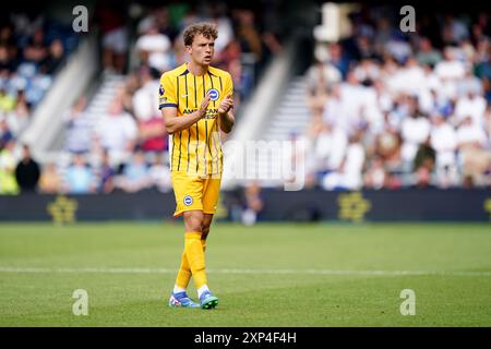 Brighton and Hove Albion's Mats Wieffer during the Premier League match ...