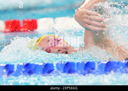 Lani Pallister of Australia competes in the women's 800-meter freestyle ...