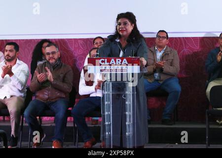 Clara Brugada During a Thank You Tour Clara Brugada, candidate elected ...