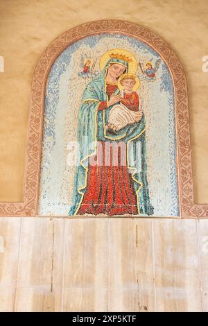 Al-Muharraq monastery, Holy Virgin Mary, Flight into Egypt, entrance ...