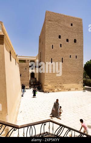 Al-Muharraq monastery, Holy Virgin Mary, Flight into Egypt, entrance of ...