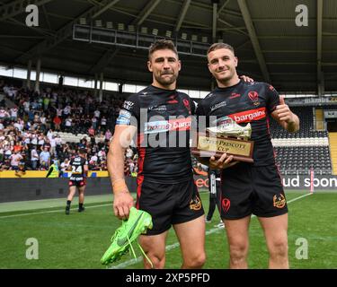 The Steve Prescott Cup at the MKM Stadium where Hull FC take on St ...