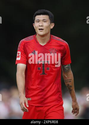 Duel, action Min-jae Kim FC FC Bayern Munich FCB (03) against Mathias ...