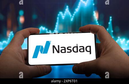 Nasdaq composite stock market index crash and bear market due to ...