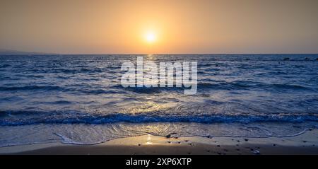 Amazing image of sunset in Cyprus Stock Photo - Alamy
