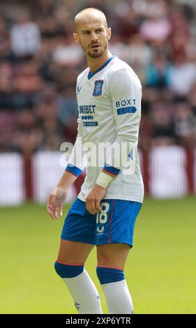 Rangers' Vaclav Cerny during the William Hill Premiership match at ...