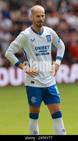 Rangers' Vaclav Cerny during the William Hill Premiership match at ...