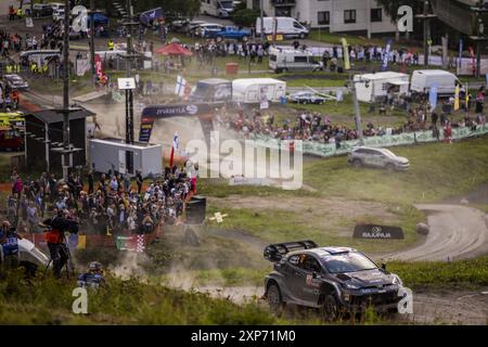 17 OGIER Sebastien, LANDAIS Vincent, Toyota GR Yaris Rally1, action ...