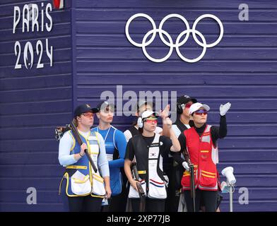 Chateauroux, France. 4th Aug, 2024. Austen Jewell Smith of the United ...