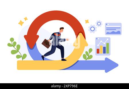 Agile development decisions methodology business concept Agile life ...