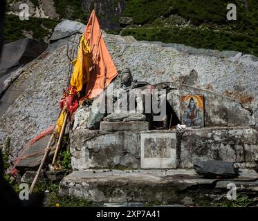 July25th2024, Himachal Pradesh, India. Sculpture of Hindu deity Goddess ...