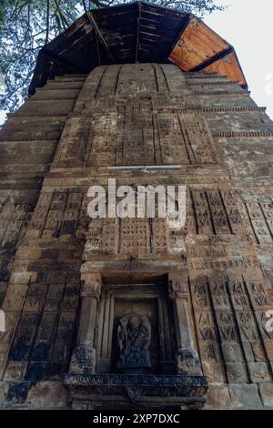 July25th2024, Himachal Pradesh, India. haurasi Temple complex with ...
