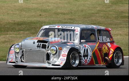 Driver Rohith Ashan de Silva on track during Track Day at Brands Hatch ...