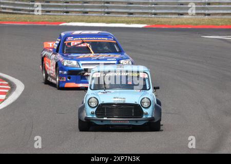 Driver Kane King (Light Blue) on track during Track Day at Brands Hatch ...