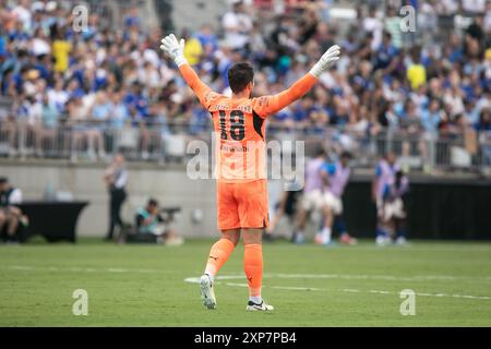 Manchester City goalkeeper Stefan Ortega during a training session at ...