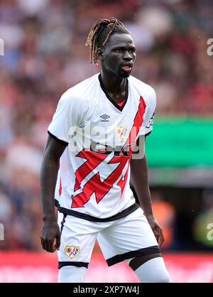 Pathe Ciss of Rayo Vallecano during the La Liga EA Sports match between ...