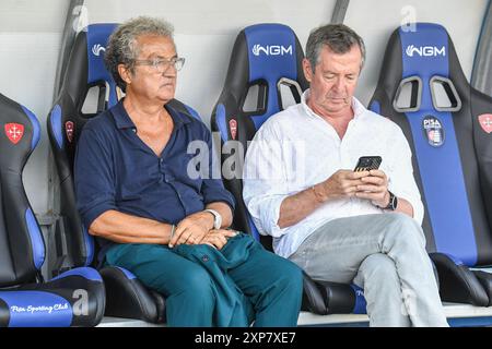 President of Pisa Giuseppe Corrado and Owner of Pisa Alexander Knaster ...