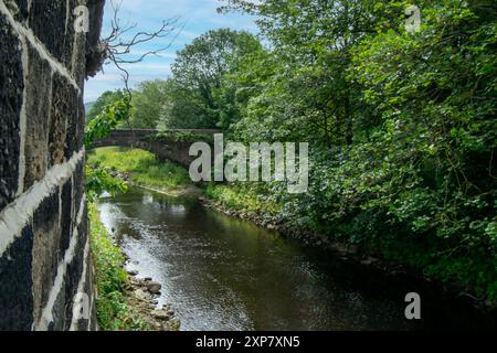 Hawksclough Bridge, Mytholmroyd Stock Photo - Alamy
