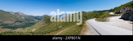 Fortress in the Col de Tende between France and Italy in the Mercantour ...