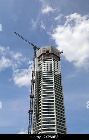 The Octagon building in Birmingham City Centre under construction in ...