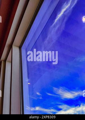 abstract picture of beautiful blue sky covered by clowds Stock Photo ...