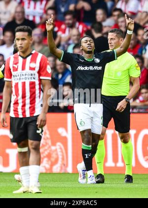 EINDHOVEN - Antoni Milambo of Feyenoord during the KNVB Cup match ...