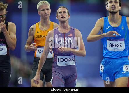 Cole Hocker of United States competes during Men's 1500m Final of the ...