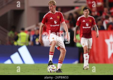 Manchester United midfielder Toby Collyer (43) during the Manchester ...