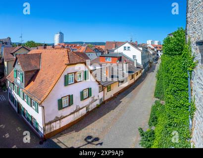 aerial of old town of Bad Homburg, Germany Stock Photo - Alamy