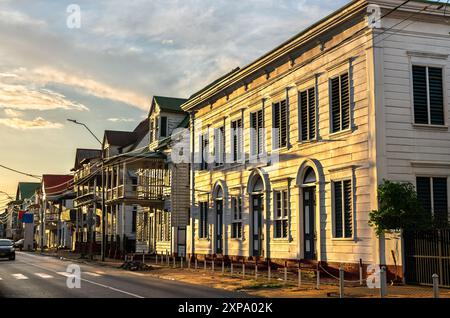 Traditional architecture of the historic center of Paramaribo, UNESCO ...