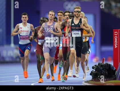Josh Kerr of Great Britain during the Men’s 1500m semi-final heat 1 on ...