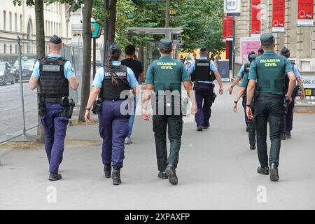 Paris, Polizei aus verschiedenen Ländern, Vorbereitungen zu den ...