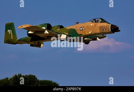 USAF A10 Demo Team Stock Photo - Alamy