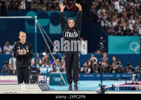 Manila Esposito of Italy Bronze medal, Artistic Gymnastics, Women's ...