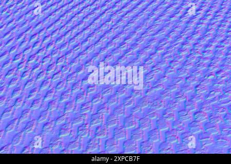 normal map of brick wall, texture for use in 3D programs, 3d render ...