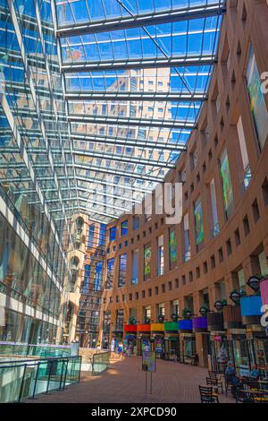 Interior view of the Vancouver Public Library in Canada Stock Photo - Alamy