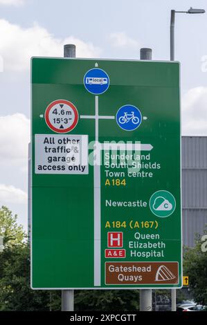 Road sign indicators Stock Photo - Alamy